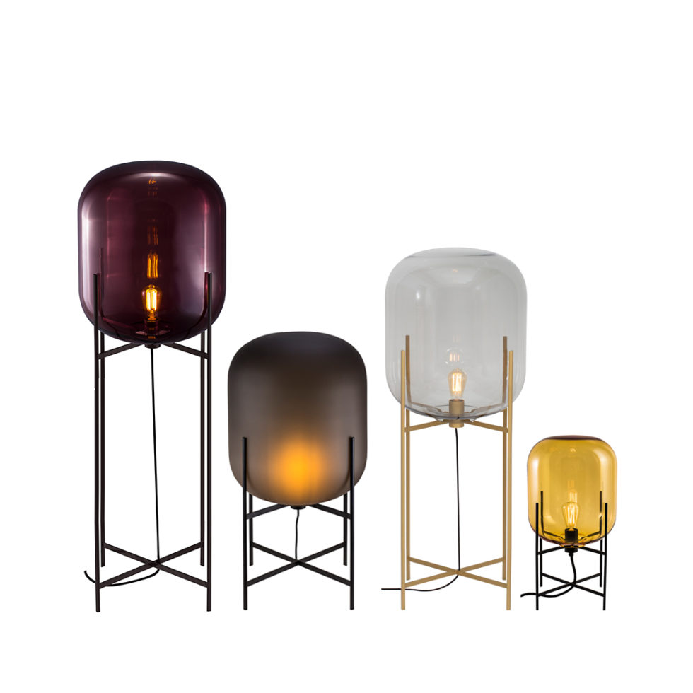 Oda Light – Modern Glass + Metal Lighting by pulpo